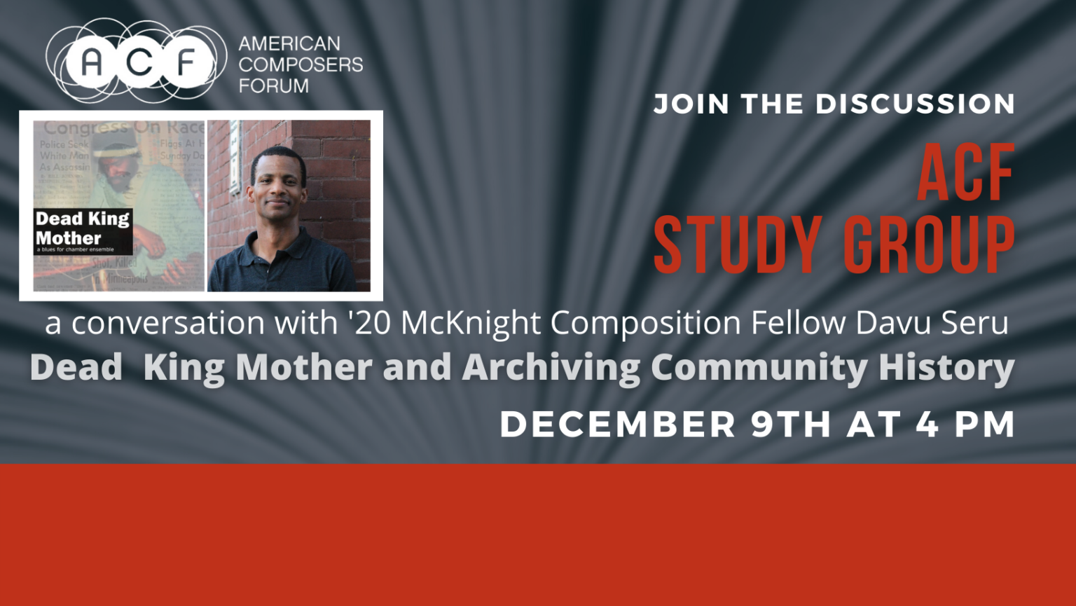 ACF Study Group: Davu Seru on Dead King Mother (2018) and Archiving ...
