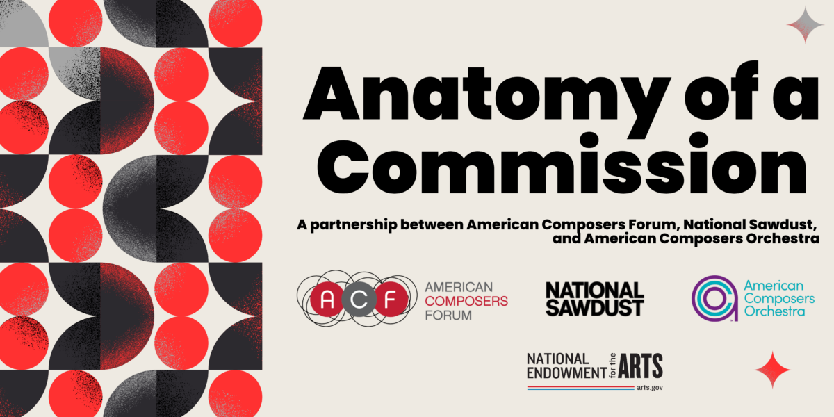 Anatomy of a Commission - American Composers Forum